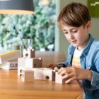 Cuboro Standard 16: wooden marble run discover here