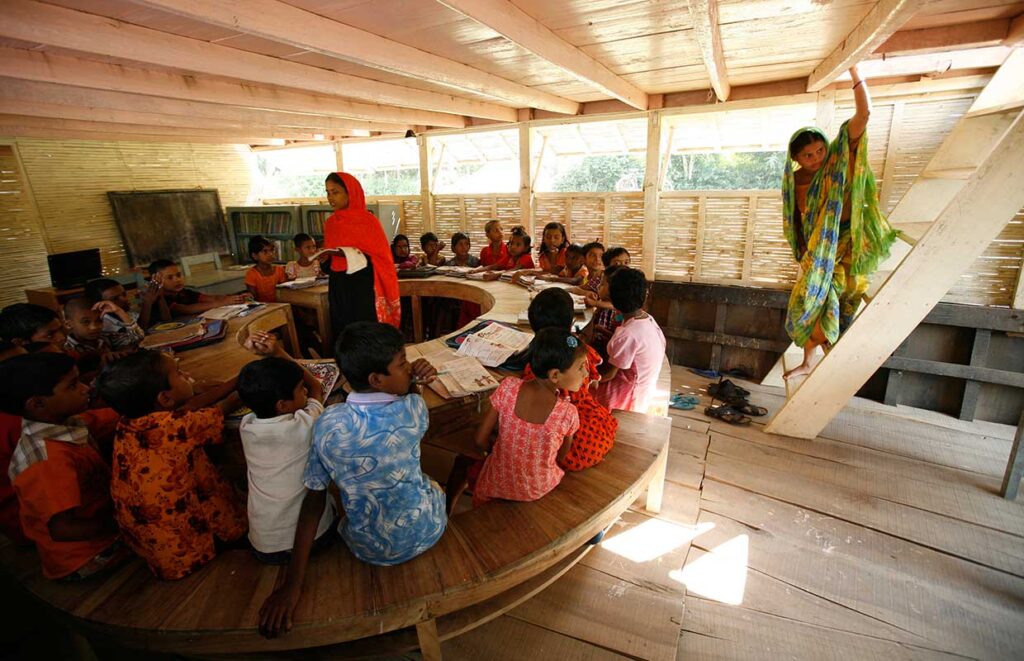 Floating schools in Bangladesh Interview with Mohammed Rezwan