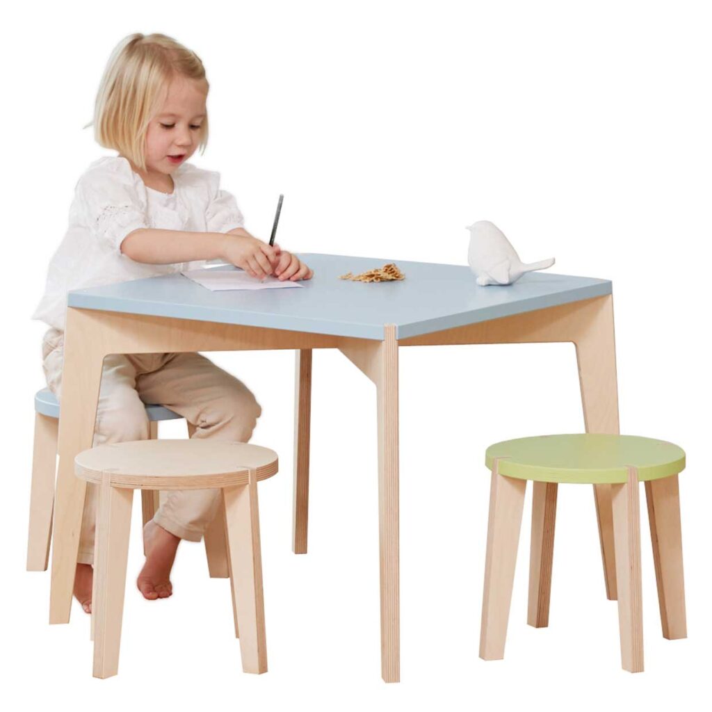 blueroom: children’s play table & kids’ stool discover now