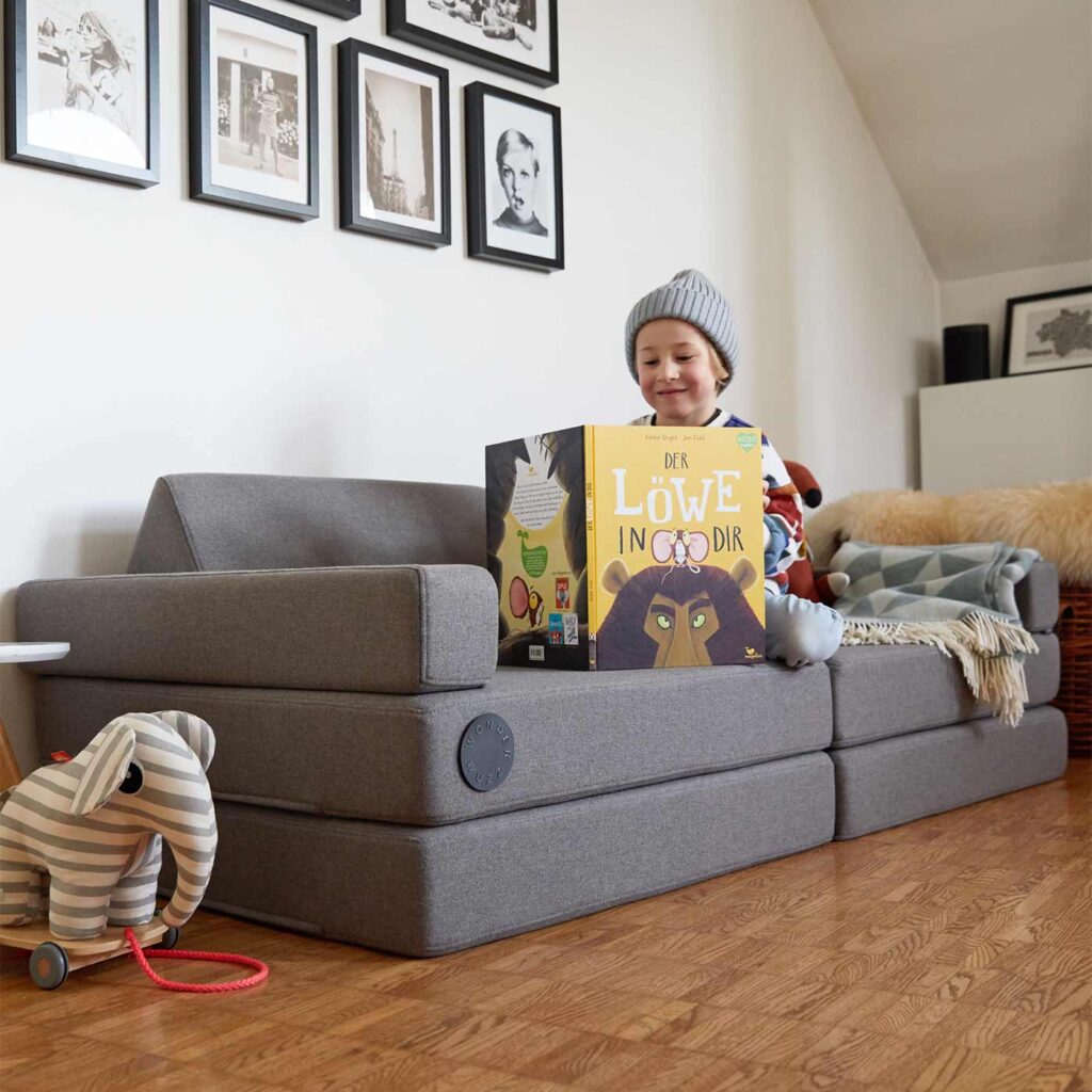 Modular play sofa for kids OH SO SOFY by Wonderwuzz