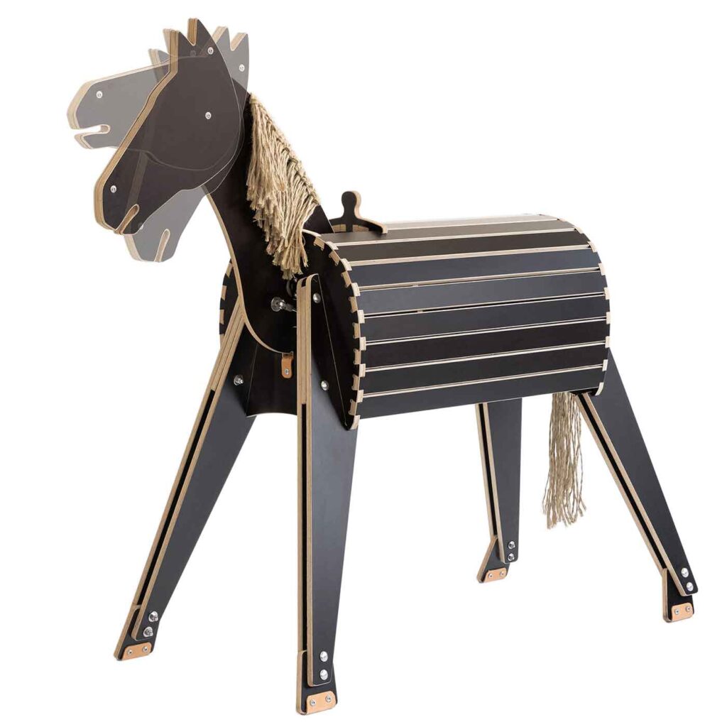 ferdi by kitito: wooden riding horse for outdoors discover now