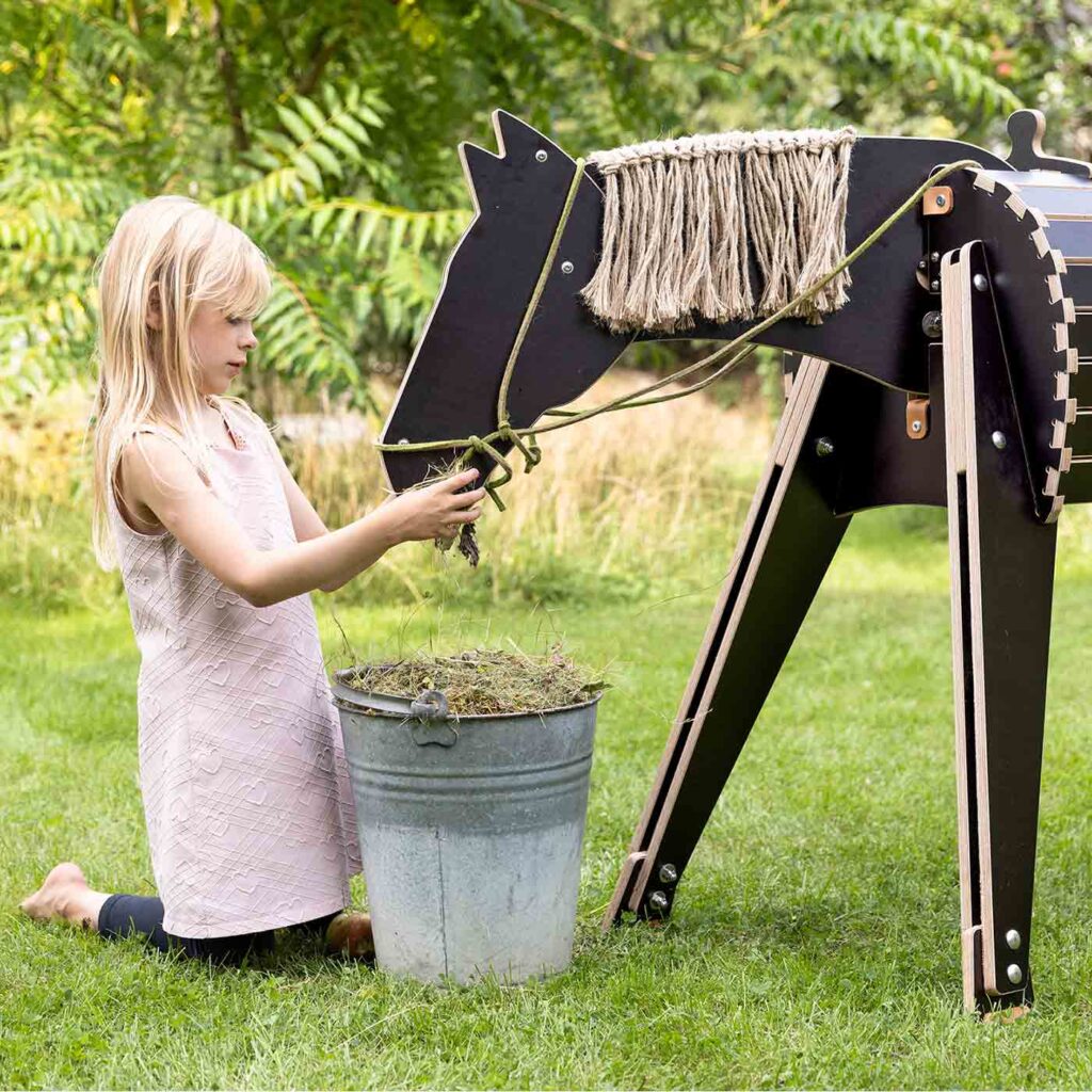 ferdi by kitito: wooden riding horse for outdoors discover now