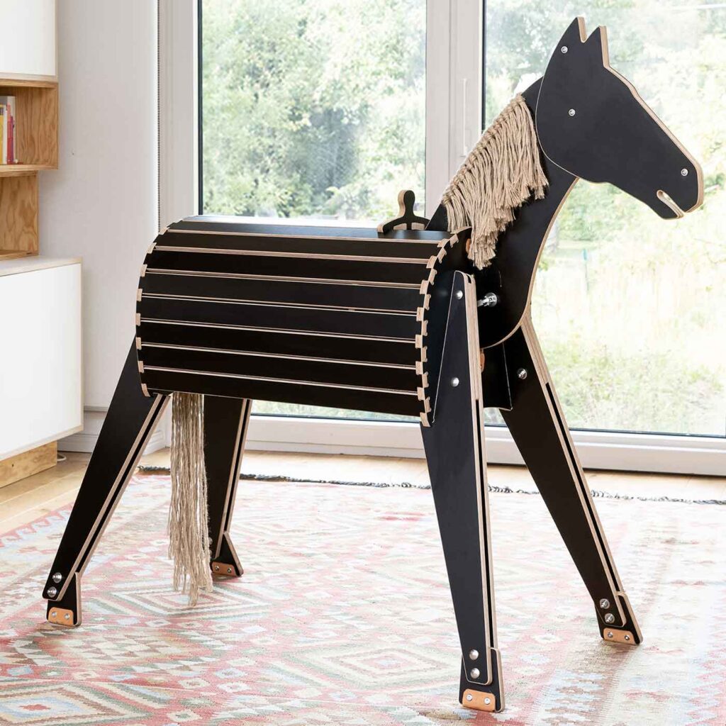 ferdi by kitito: wooden riding horse for outdoors discover now