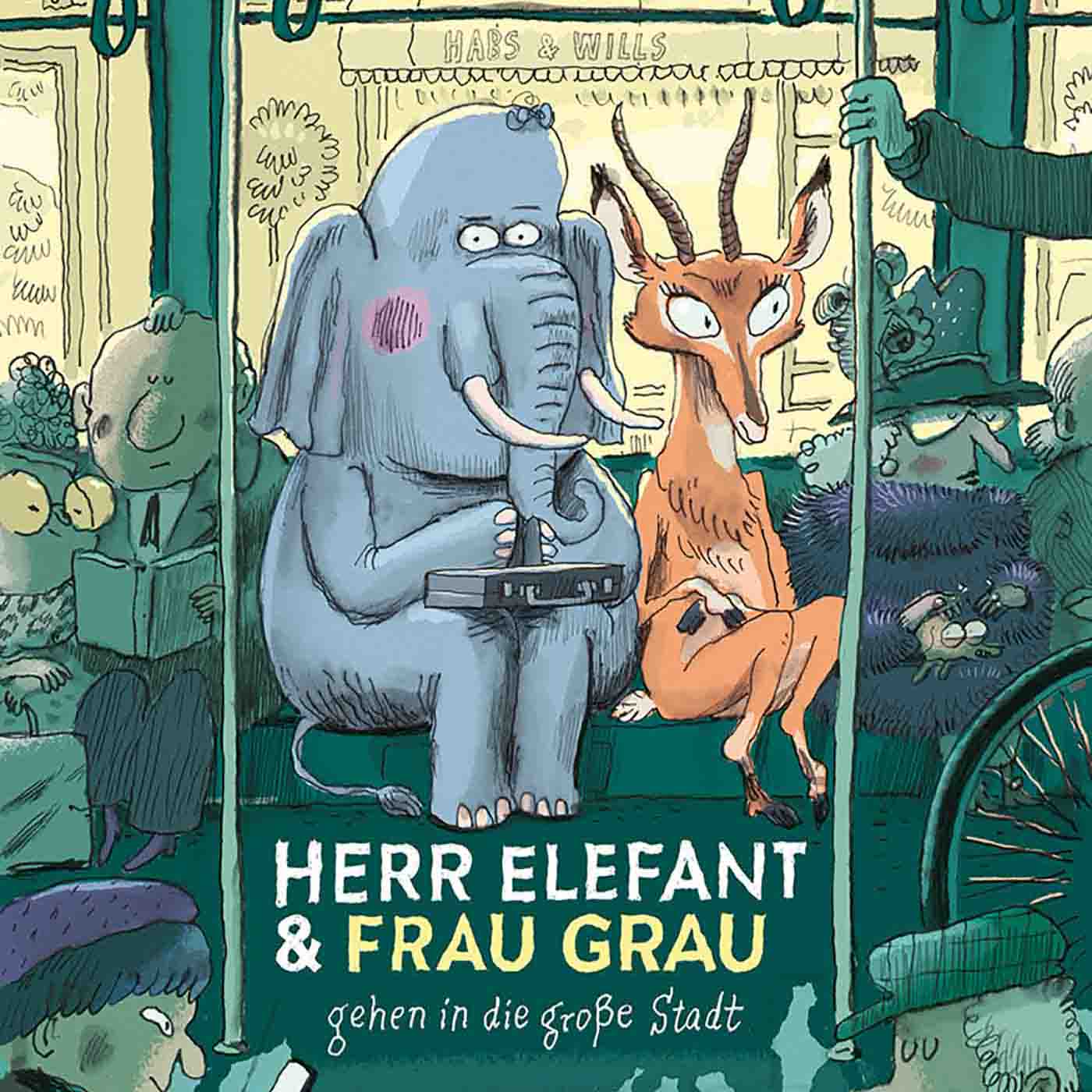 Herr Elefant & Frau Grau gehen in die große Stadt | Kinderbücher