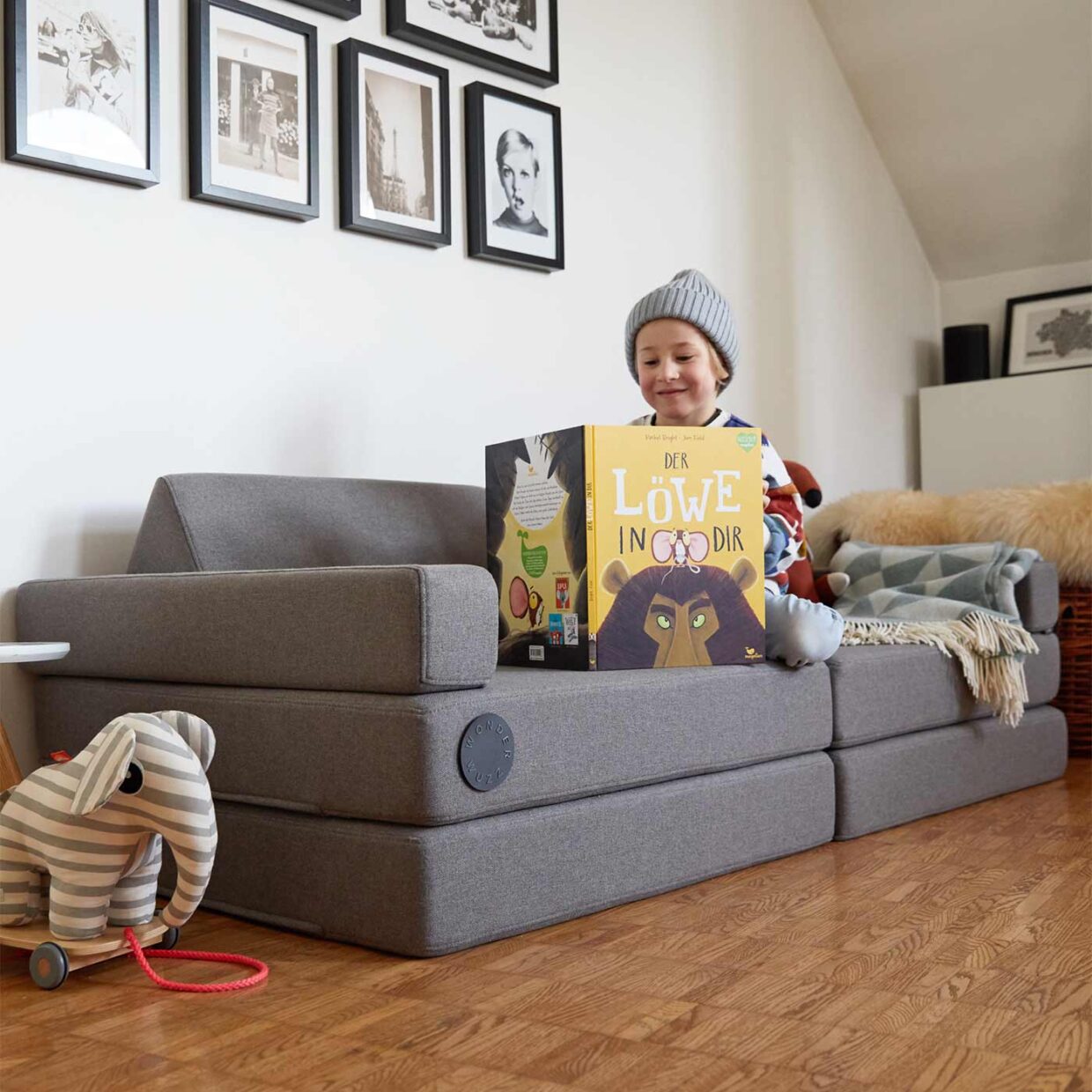 Modulares Sofa für Kinderzimmer OH SO SOFY von Wonderwuzz